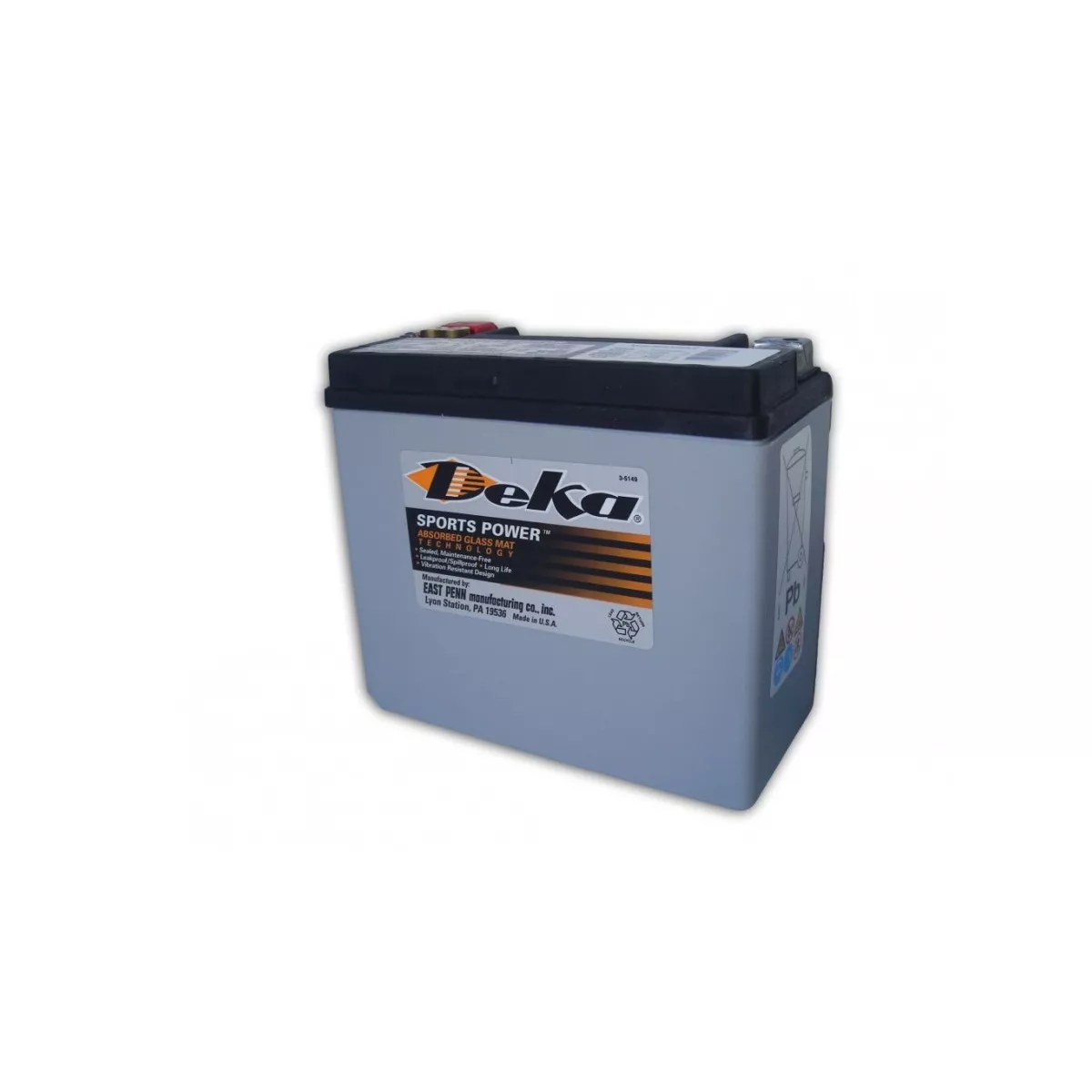 Batterie DEKA : Batterie moto, quad et scooter DEKA - BATTERYSET