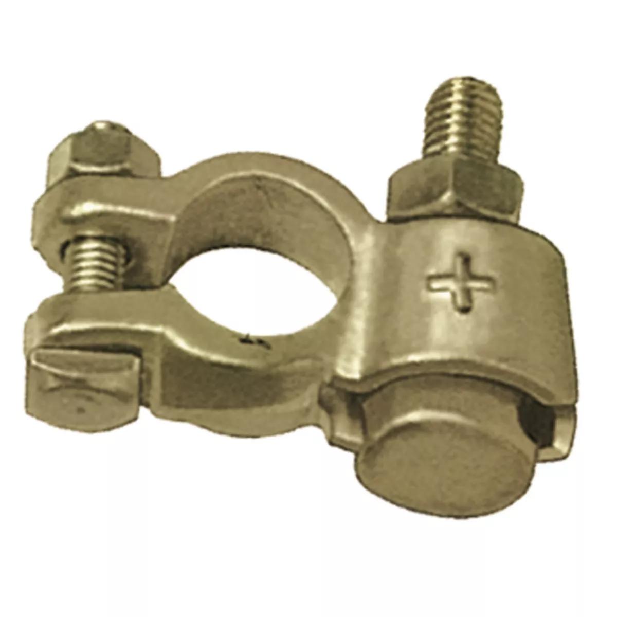 Cosse batterie : 1 cosse positive double serrage PL - Câble 13 mm-50mm² ...