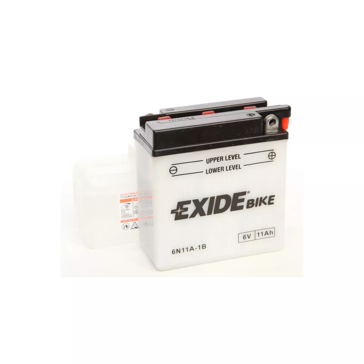 BATTERIE EXIDE CONVENTIONAL 6V 6N11A-1B - Batteries Motos, Scooters ...