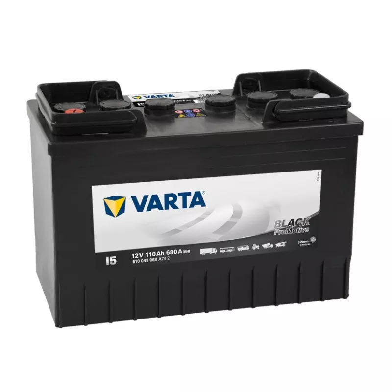 BATTERIE VARTA PROMOTIVE BLACK I5 12V 110AH 680A - Batteries Poids ...