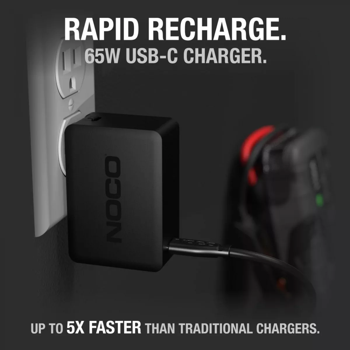 Noco USB-C Charger 65W - Accessoires chargeurs - BatterySet