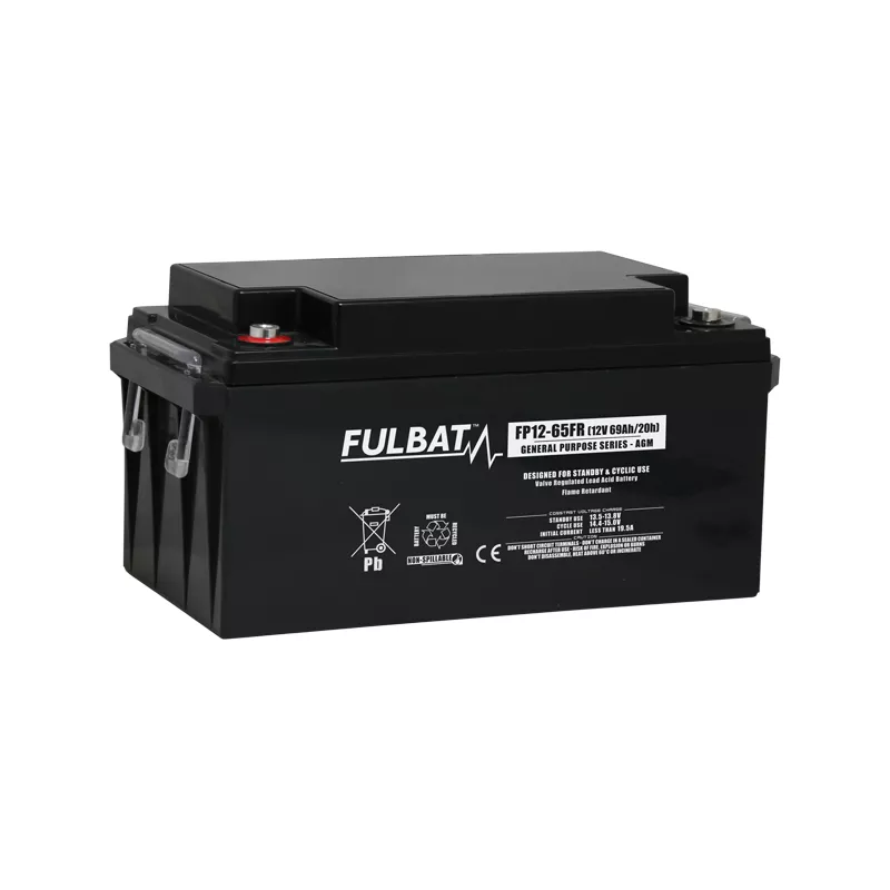 BATTERIE FULBAT FP12-65FR - Batteries industrielles - BatterySet