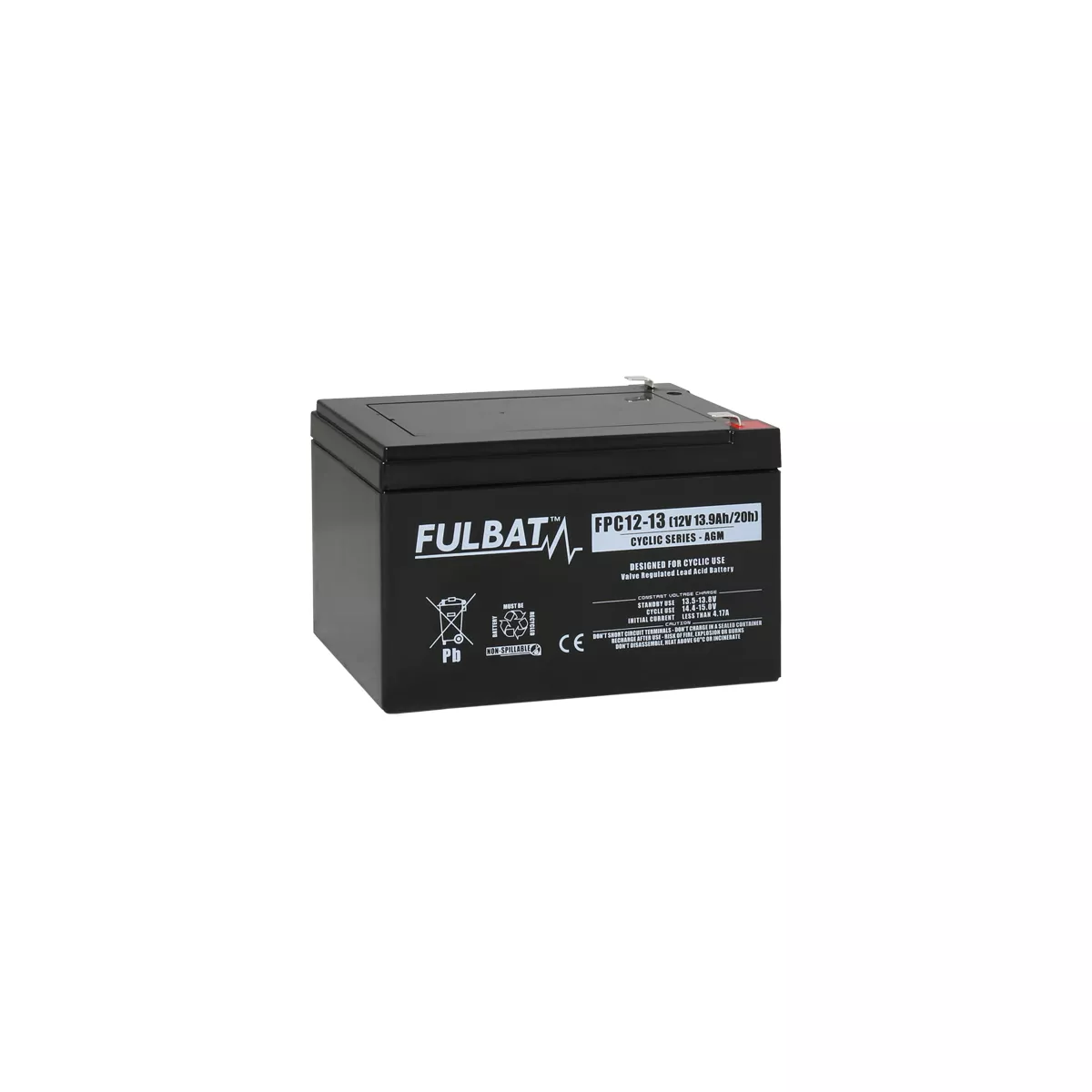 BATTERIE FULBAT FPC12-13 (Boite couleur) - Batteries industrielles ...