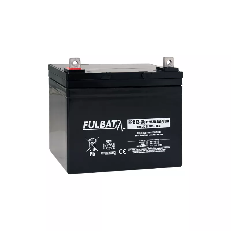 BATTERIE FULBAT FPC12-35 (Boite couleur) - Batteries industrielles ...