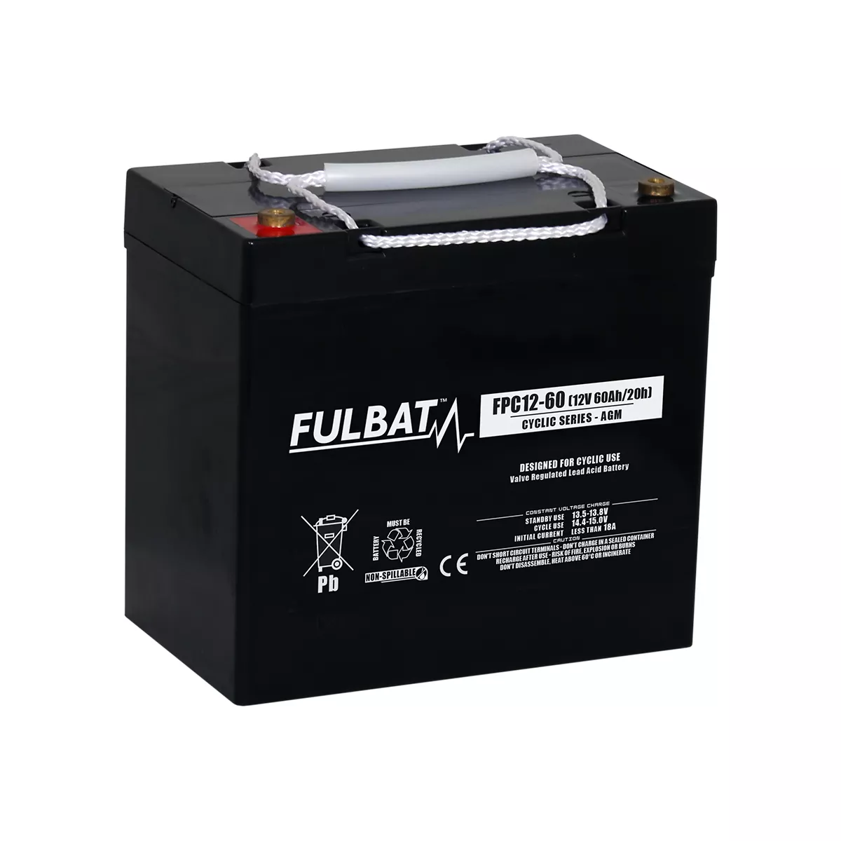 BATTERIE FULBAT FPC12-60 - Batteries industrielles - BatterySet