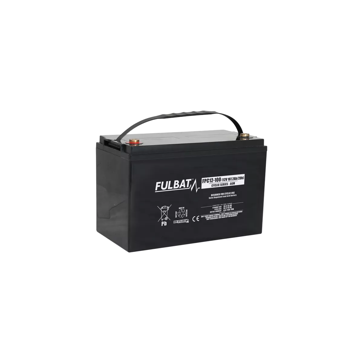 BATTERIE FULBAT FPC12-100 - Batteries industrielles - BATTERYSET