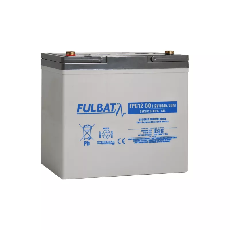 BATTERIE FULBAT FPG12-50 - Batteries industrielles - BatterySet