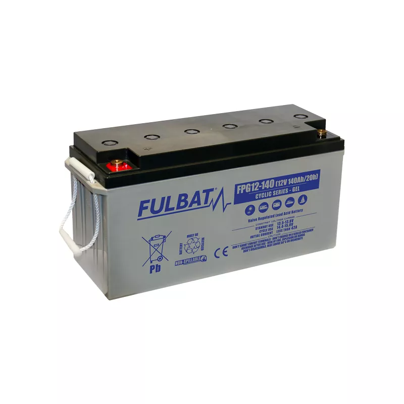 Batterie GEL FULBAT FPG12-140 12V 150Ah - Batteries plomb étanches - BatterySet