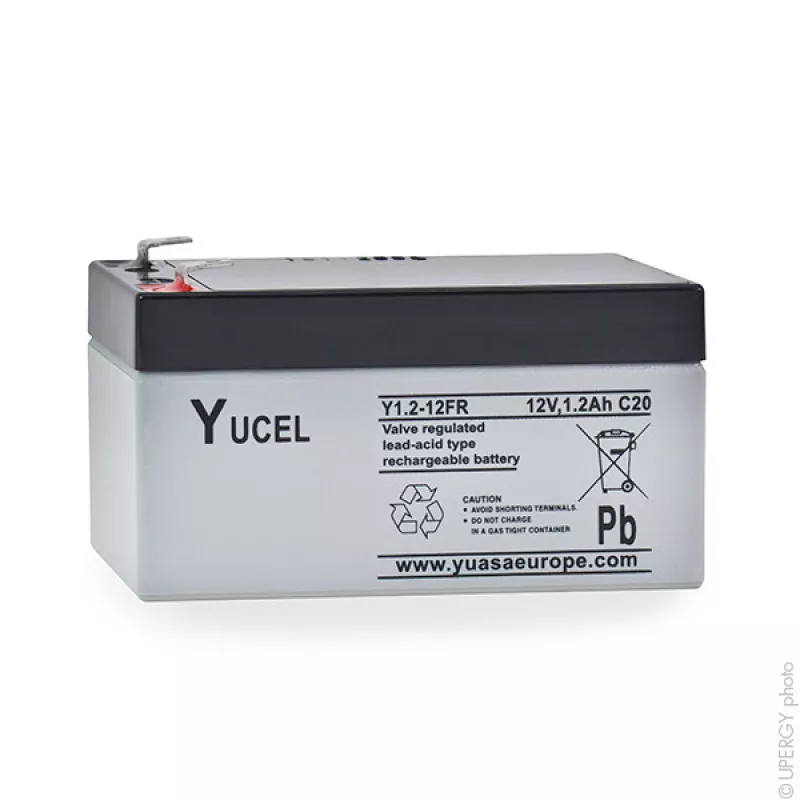 BATTERIE YUASA YUCEL Y1.2-12FR - Batteries industrielles - BatterySet