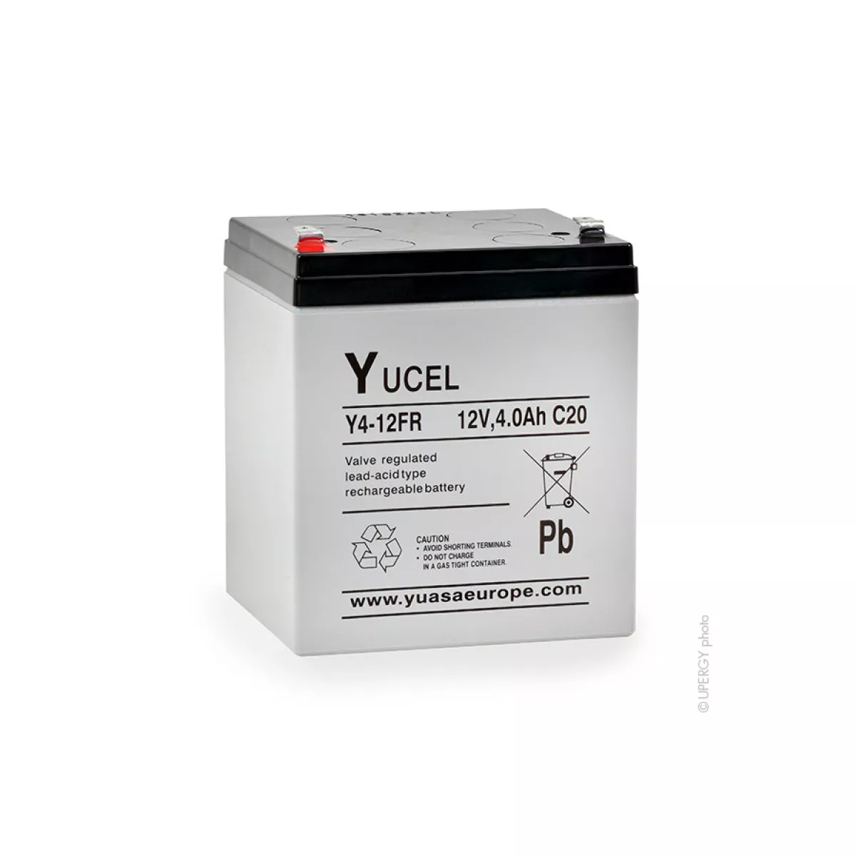BATTERIE YUASA YUCEL Y4-12FR - Batteries industrielles - BATTERYSET