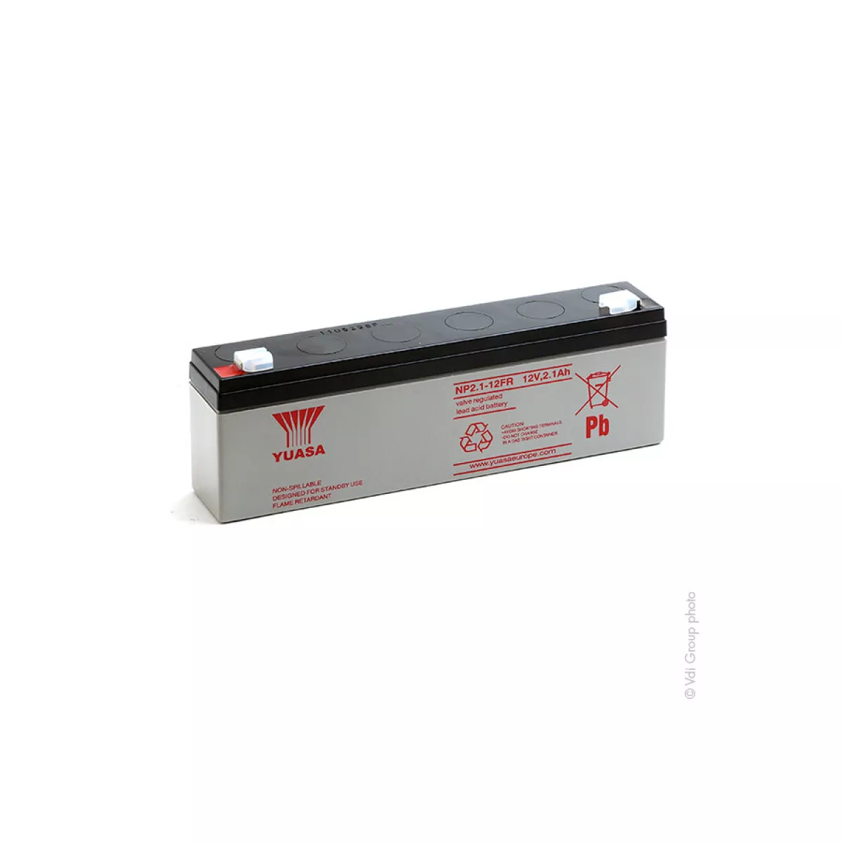 BATTERIE YUASA YUCEL NP2.1-12FR - Batteries industrielles - BATTERYSET