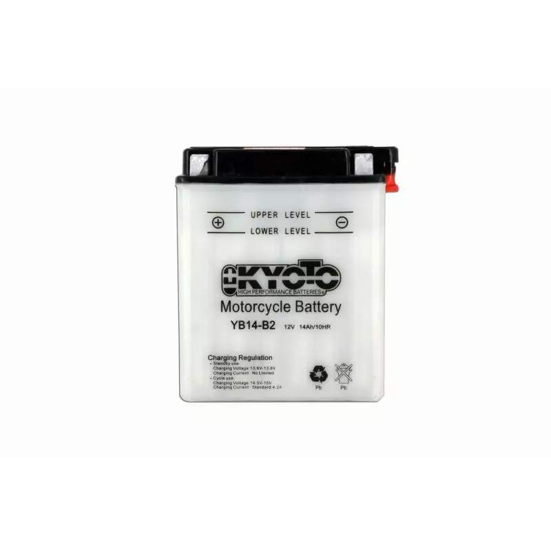 BATTERIE MOTO KYOTO YB14-B2 12V 14AH 190A - Batteries Motos, Scooters ...
