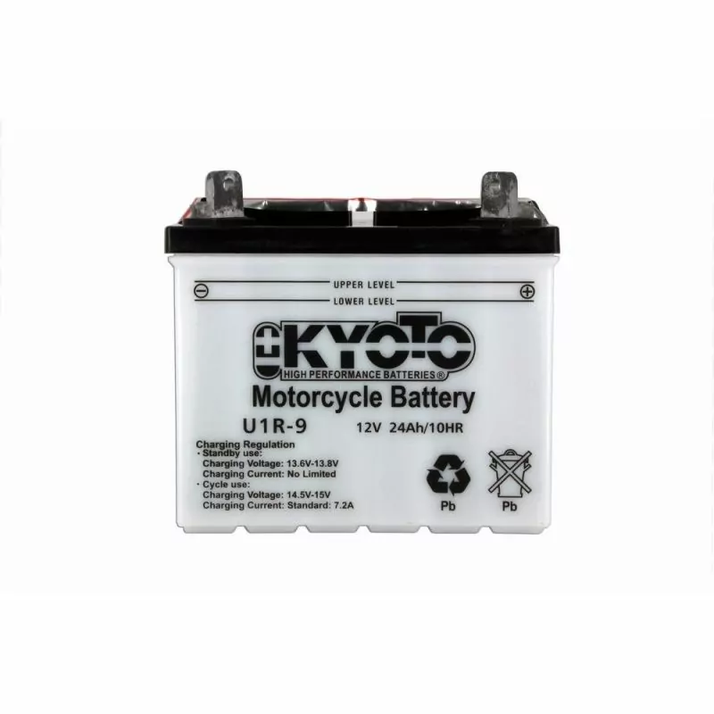 BATTERIE TONDEUSE KYOTO U1R-9 12V 24AH 270A - Batteries Tondeuses ...