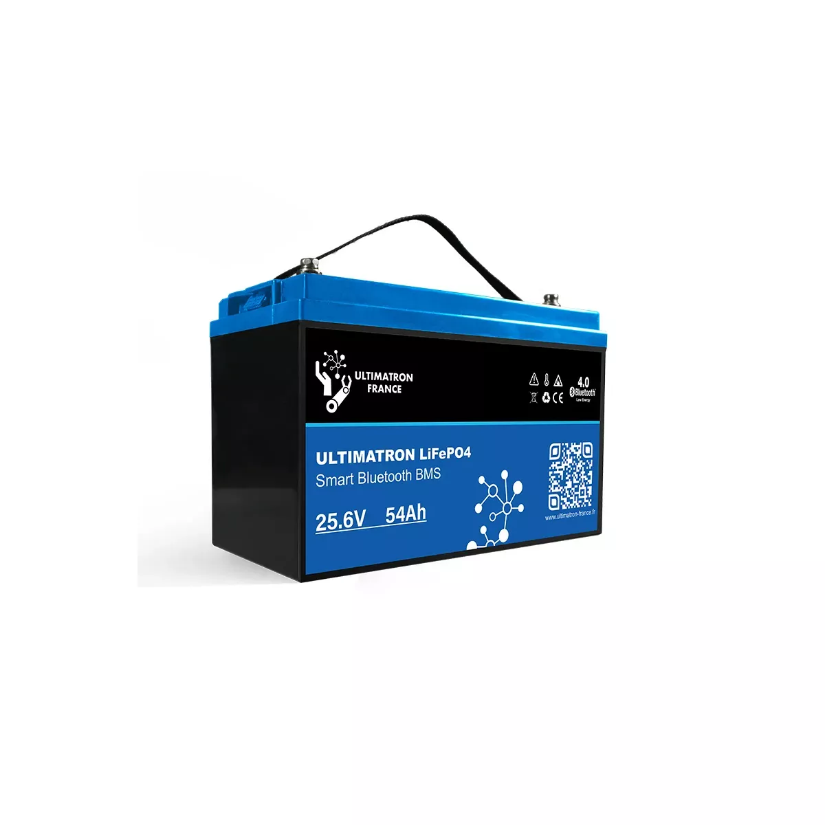BATTERIE ULTIMATRON LIFEPO4 UBL-24-54 25,6V 54AH BLUETOOTH SMART BMS ...