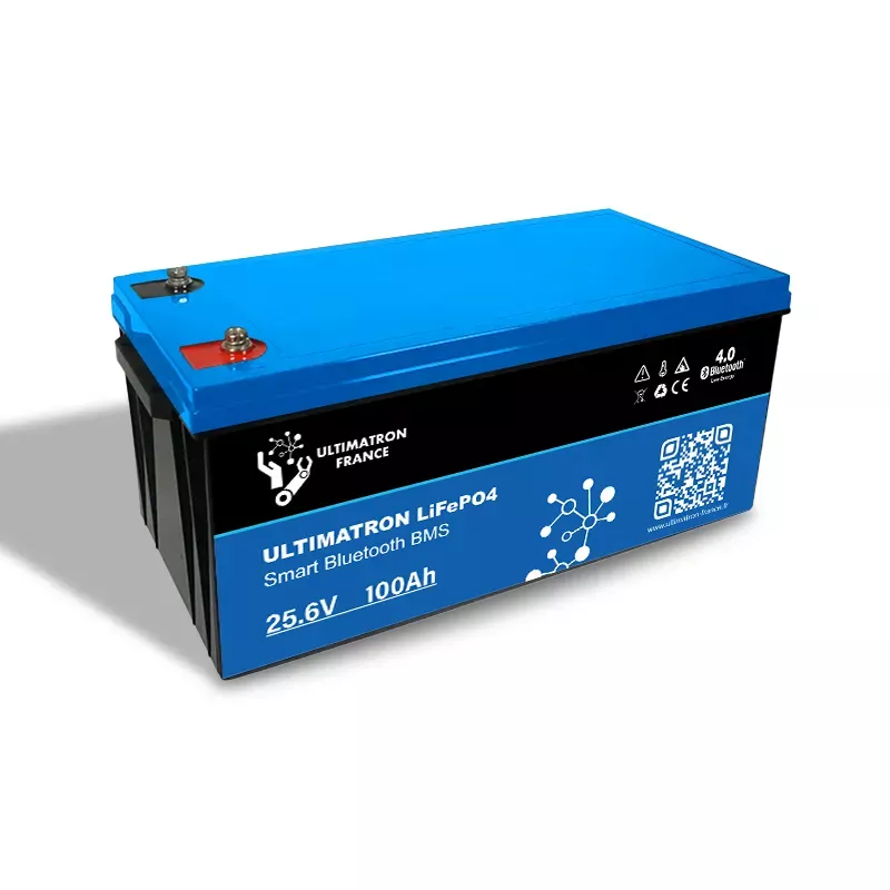BATTERIE ULTIMATRON LIFEPO4 UBL-24-100 25,6V 100AH BLUETOOTH SMART BMS ...