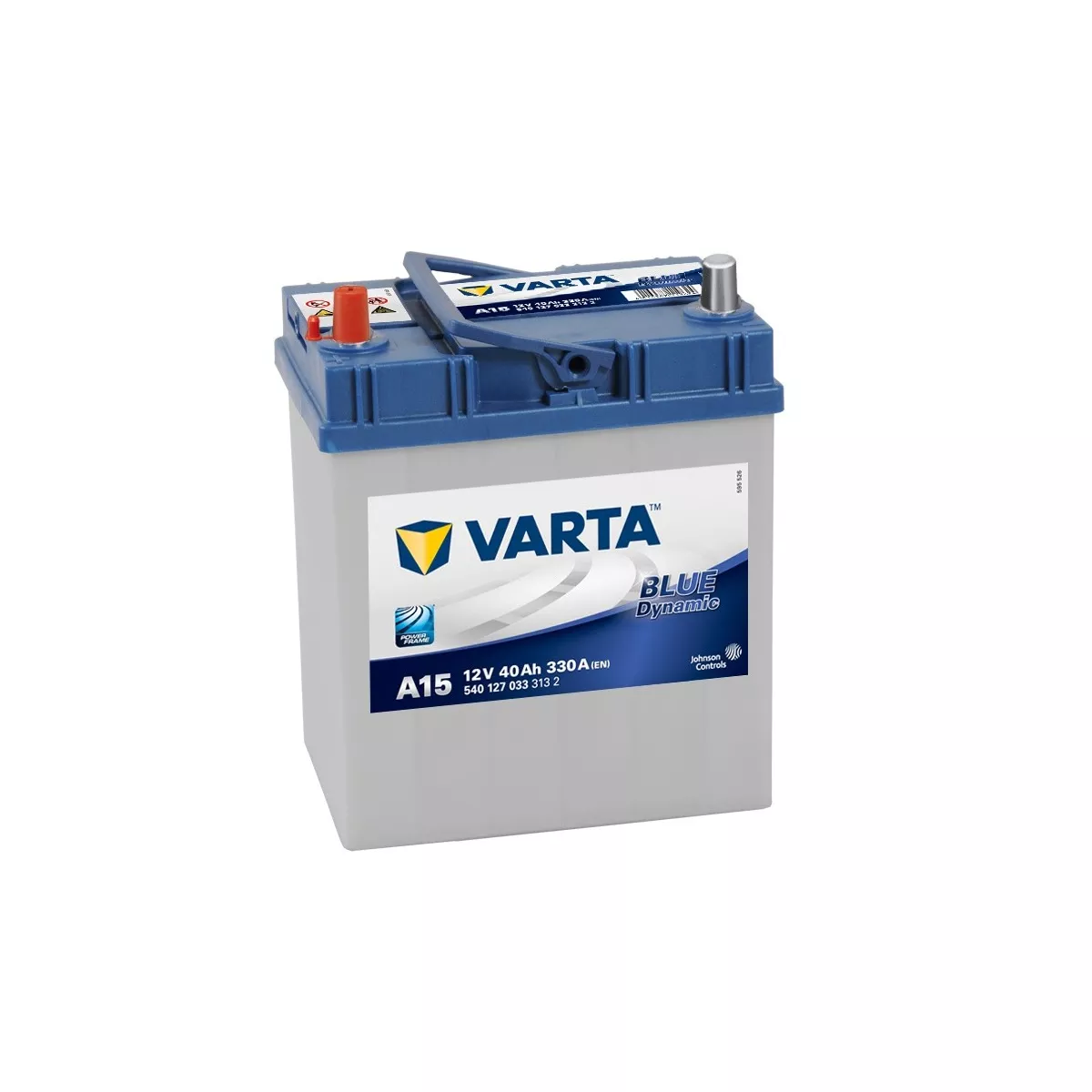 BATTERIE VARTA BLUE DYNAMIC A15 12V 40AH 330A - Batteries Auto ...