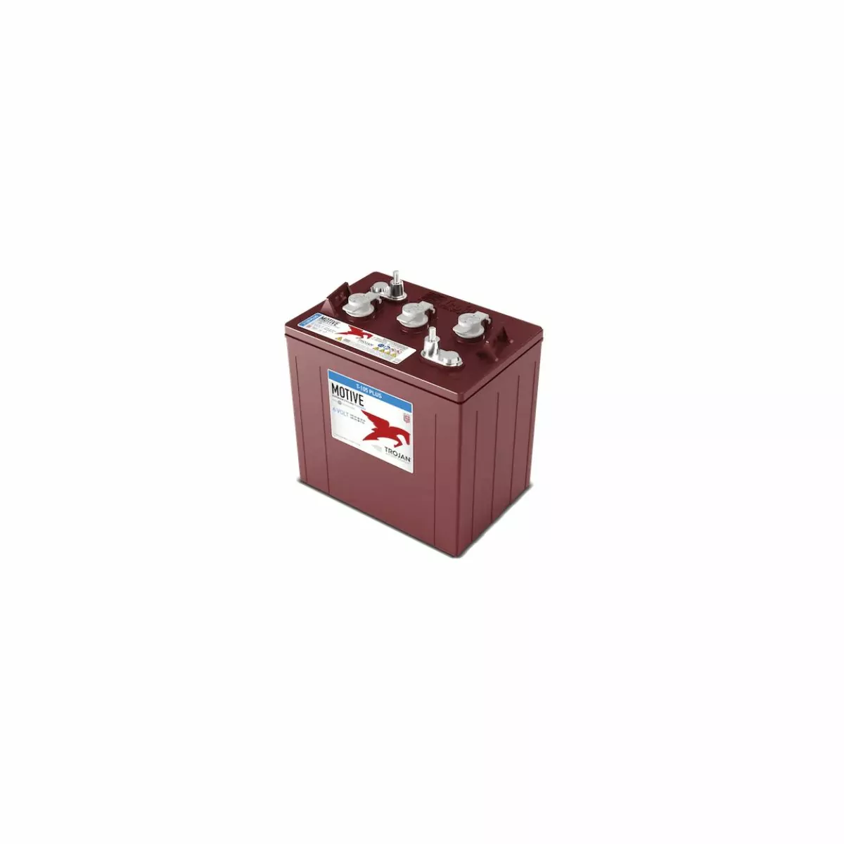 BATTERIE TROJAN DEEP CYCLE T105 PLUS 6V - Batteries de traction Golf ...