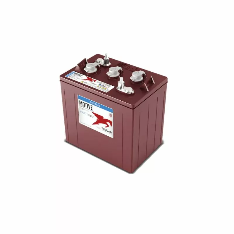 BATTERIE TROJAN DEEP CYCLE T125+ 6V - Batteries de traction Golf ...