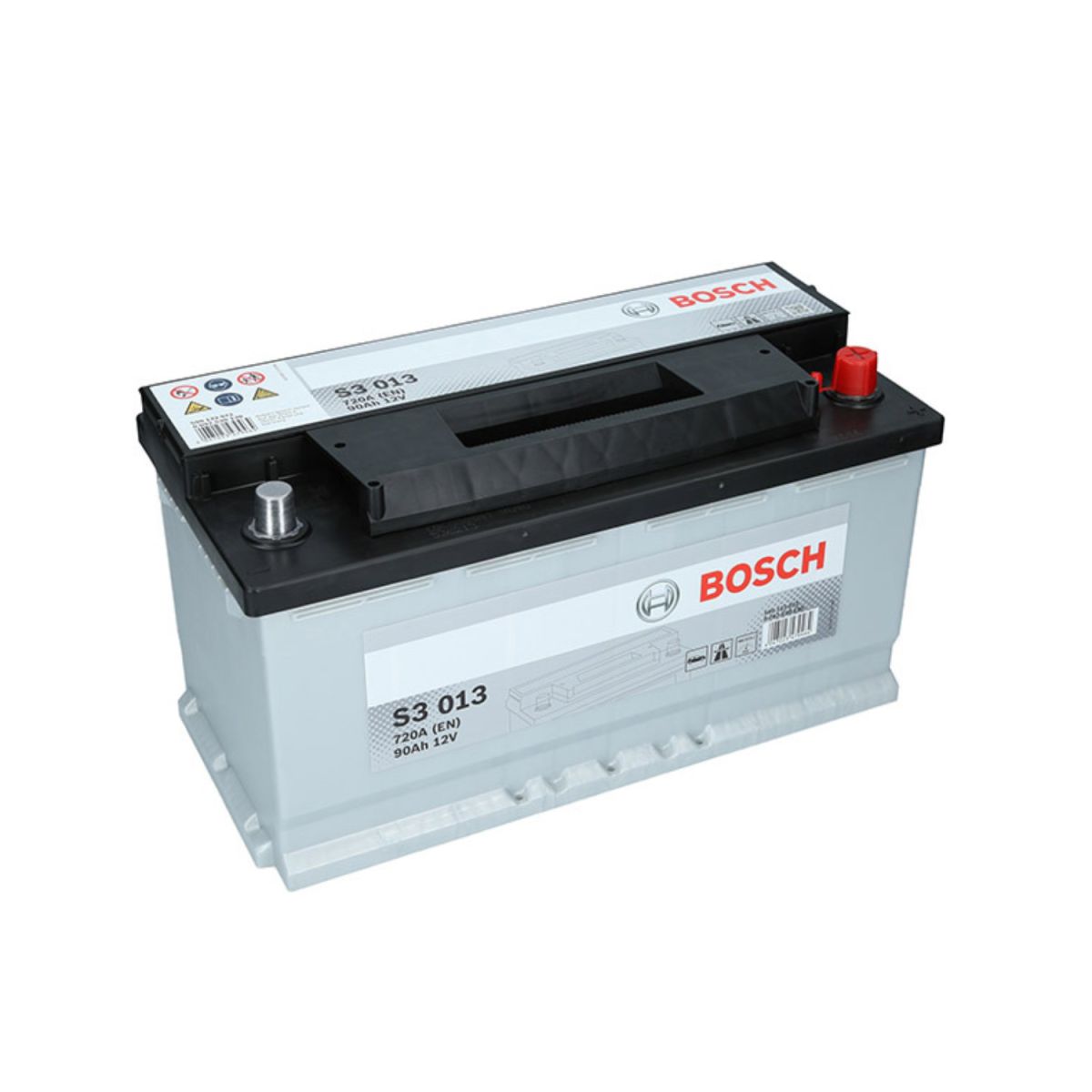 BATTERIE BOSCH S3013 12V 90AH 720A(EN) L5 - Batteries Auto, Voitures ...