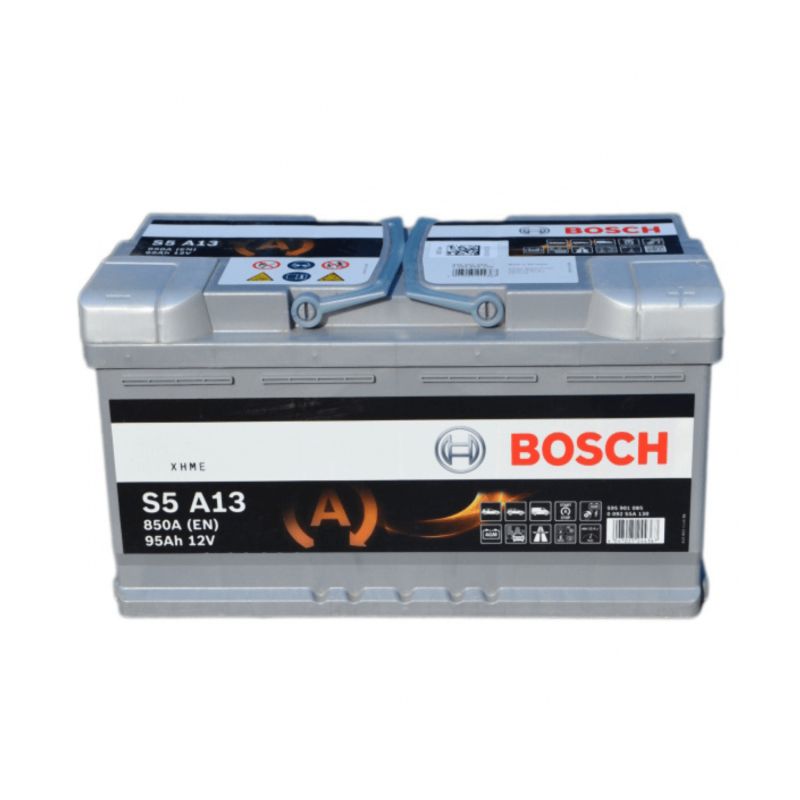 BATTERIE BOSCH START STOP AGM S5A13 12V 95AH 850A(EN) L5 - Batteries ...