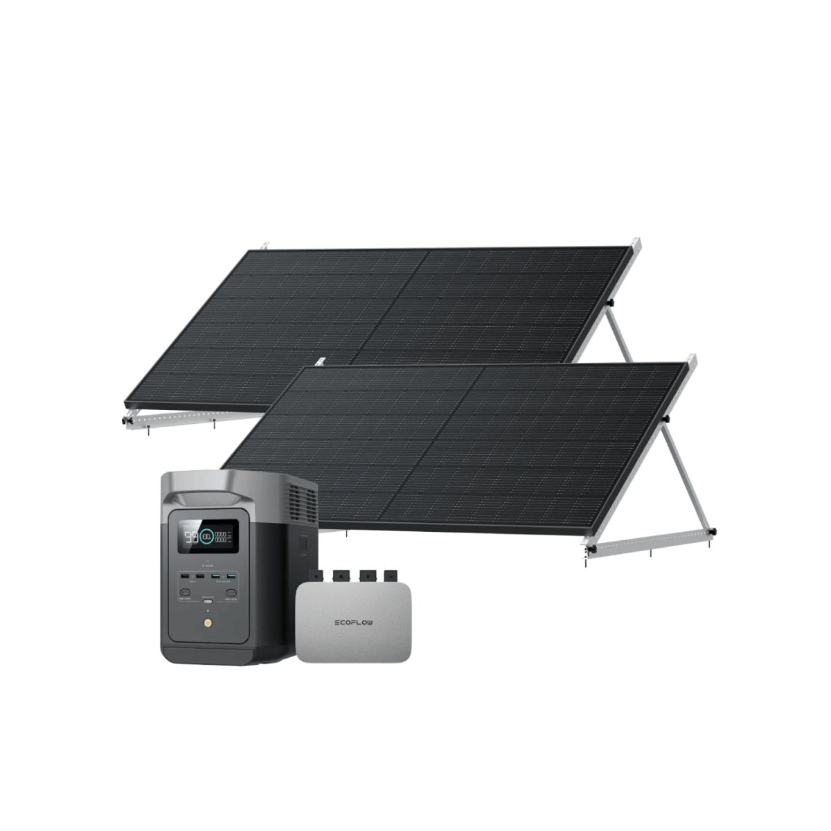 Kit complet 800W POWERSTREAM ECOFLOW - Kits solaires - BatterySet